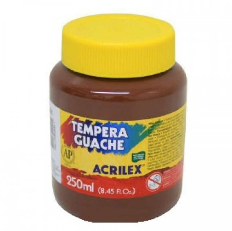 Tempera Guache 250ml Acrilex - Diversas Cores - Catálogo de Produtos ...